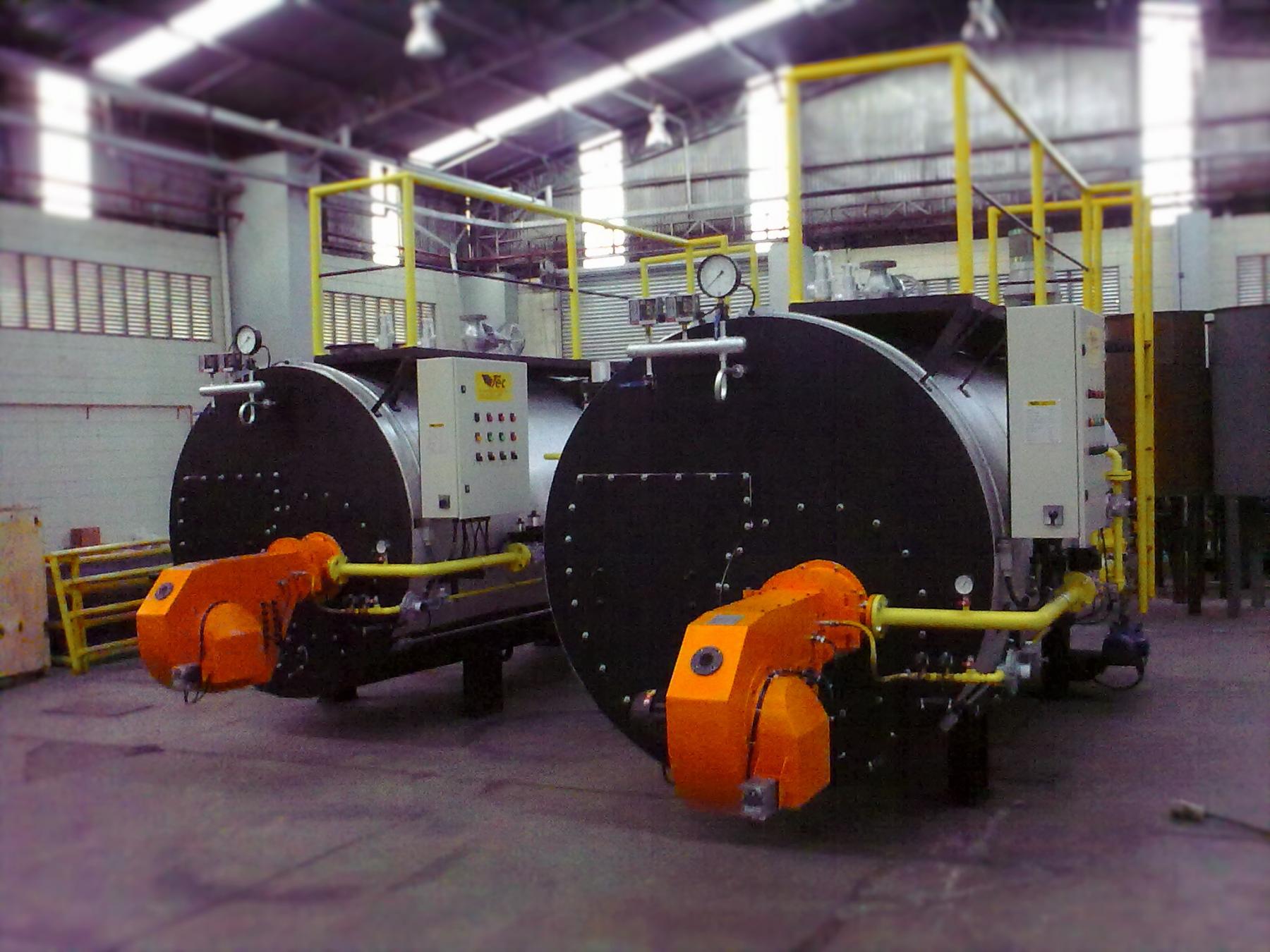 Fabricantes de caldeiras a vapor - Tec Calor - Solucões Industriais