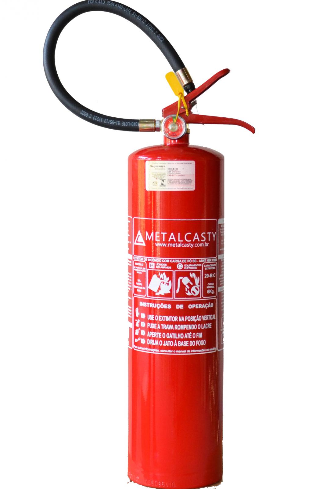EXTINTOR CLASSE C - Solucões Industriais