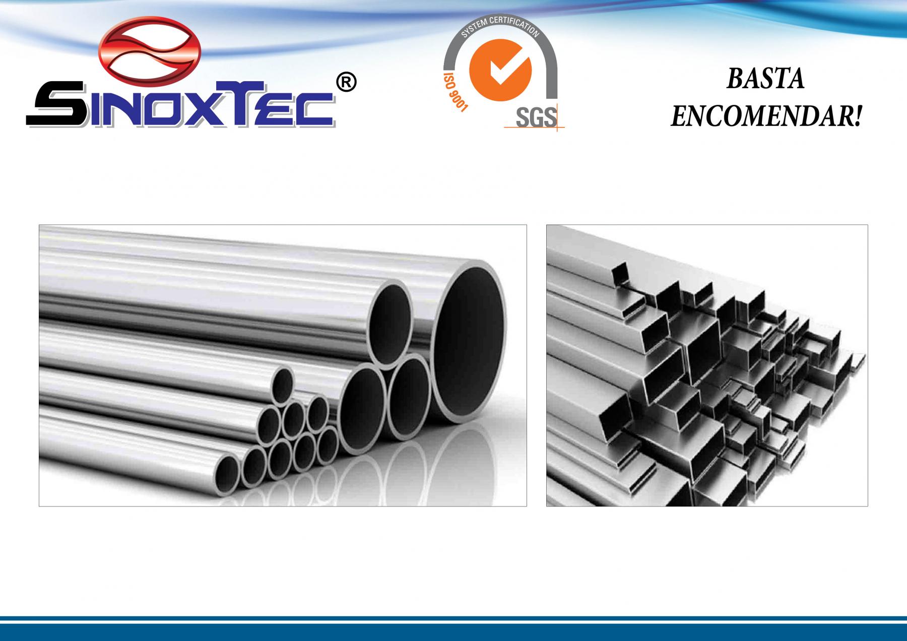 TUBO DE AÇO INOX - Solucões Industriais