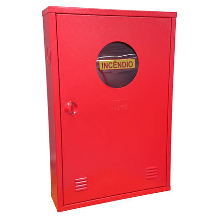 Caixa De Hidrante Com Porta De Vidro - Dimensão Incêndio