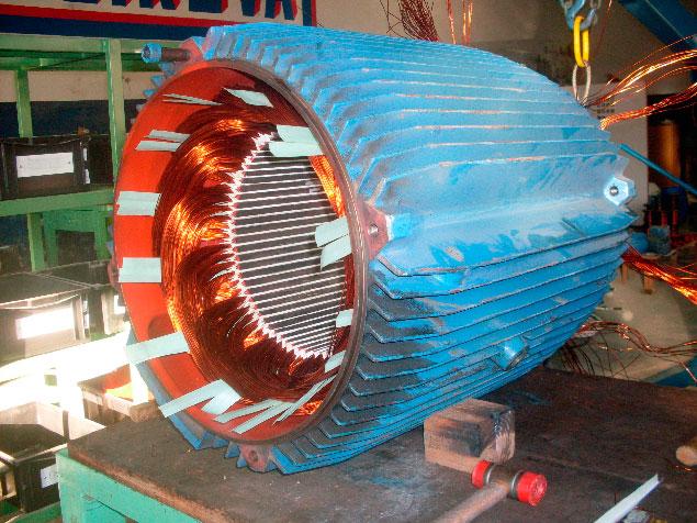 Rebobinagem E Venda De Motores Eletricos no Soluções Industriais