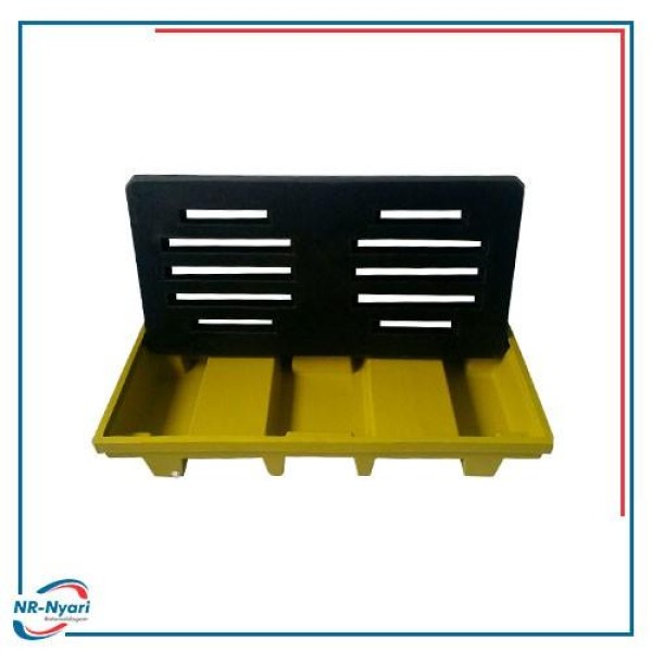 Pallets de contenção em polietileno - Soluções Industriais