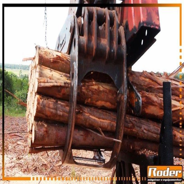 Garra florestal para empilhadeira - Soluções Industriais