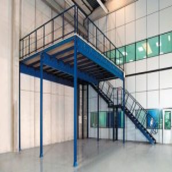 Mezanino industrial metálico - Soluções Industriais