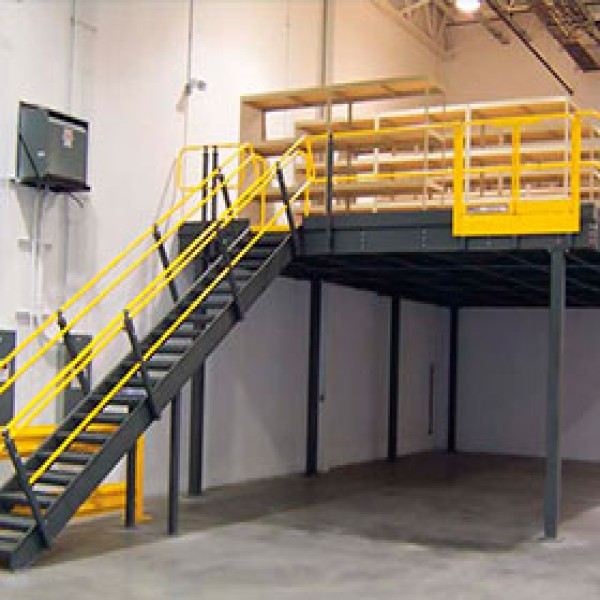 Mezanino industrial metálico - Soluções Industriais