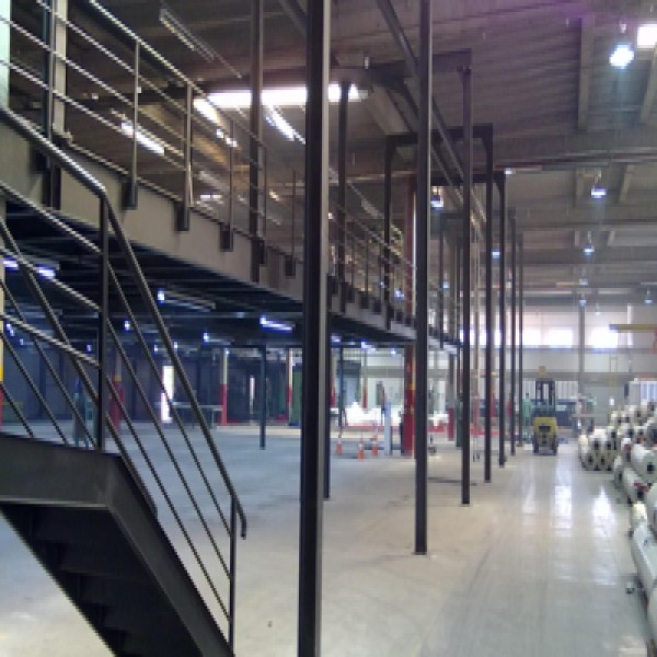 Mezanino industrial - Soluções Industriais