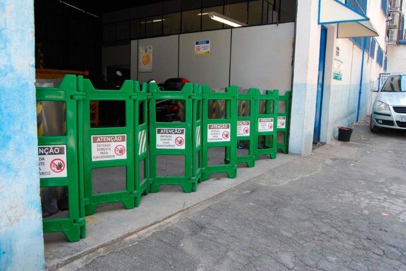 Grade de isolamento plástica - Tuboart Sinalização - Solucões Industriais