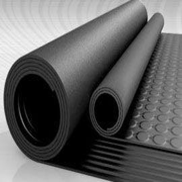 PISO DE BORRACHA LISO EM ROLO - Solucões Industriais