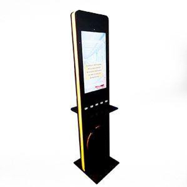 Totem digital touch screen - Soluções Industriais