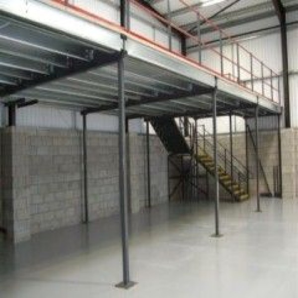 Mezanino industrial metálico - Soluções Industriais