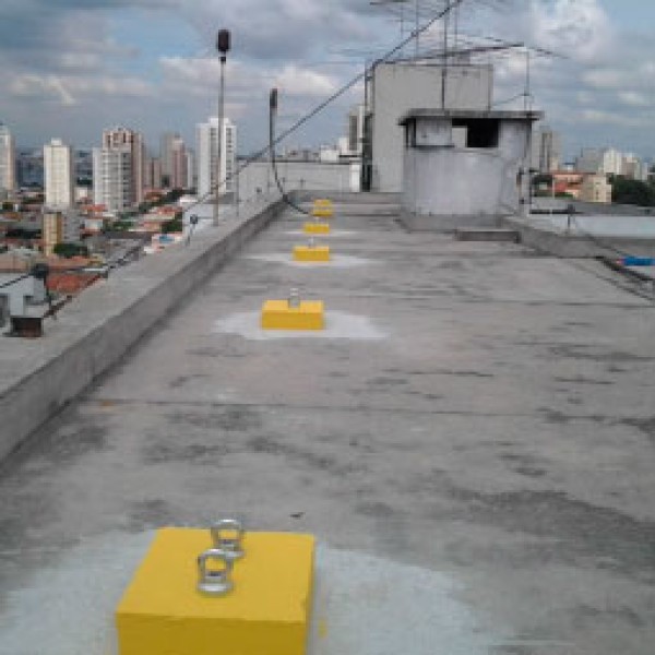 Instalação de pontos de ancoragem - Soluções Industriais