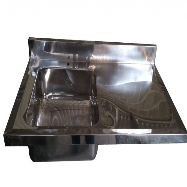 BANCADA INOX COM CUBA INDUSTRIAL - Solucões Industriais