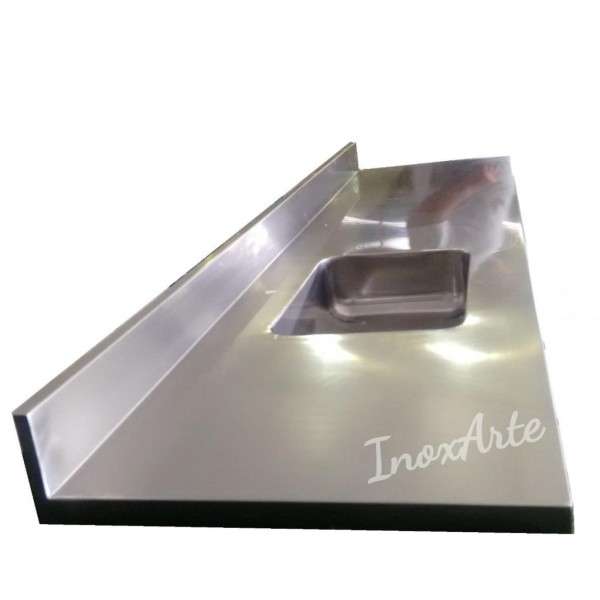 mesa bancada em aco inox - Soluções Industriais