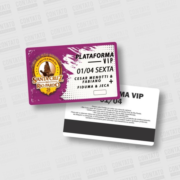 Cartão De PVC - Soluções Industriais