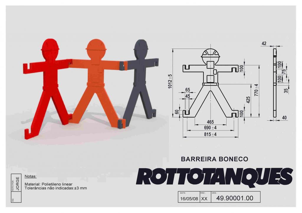 BONECO SINALIZADOR - Solucões Industriais