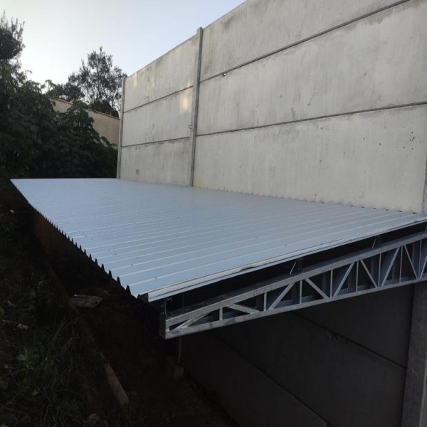 montagem de alpendre metálica SC - RF Montagem de Estruturas Ltda ...