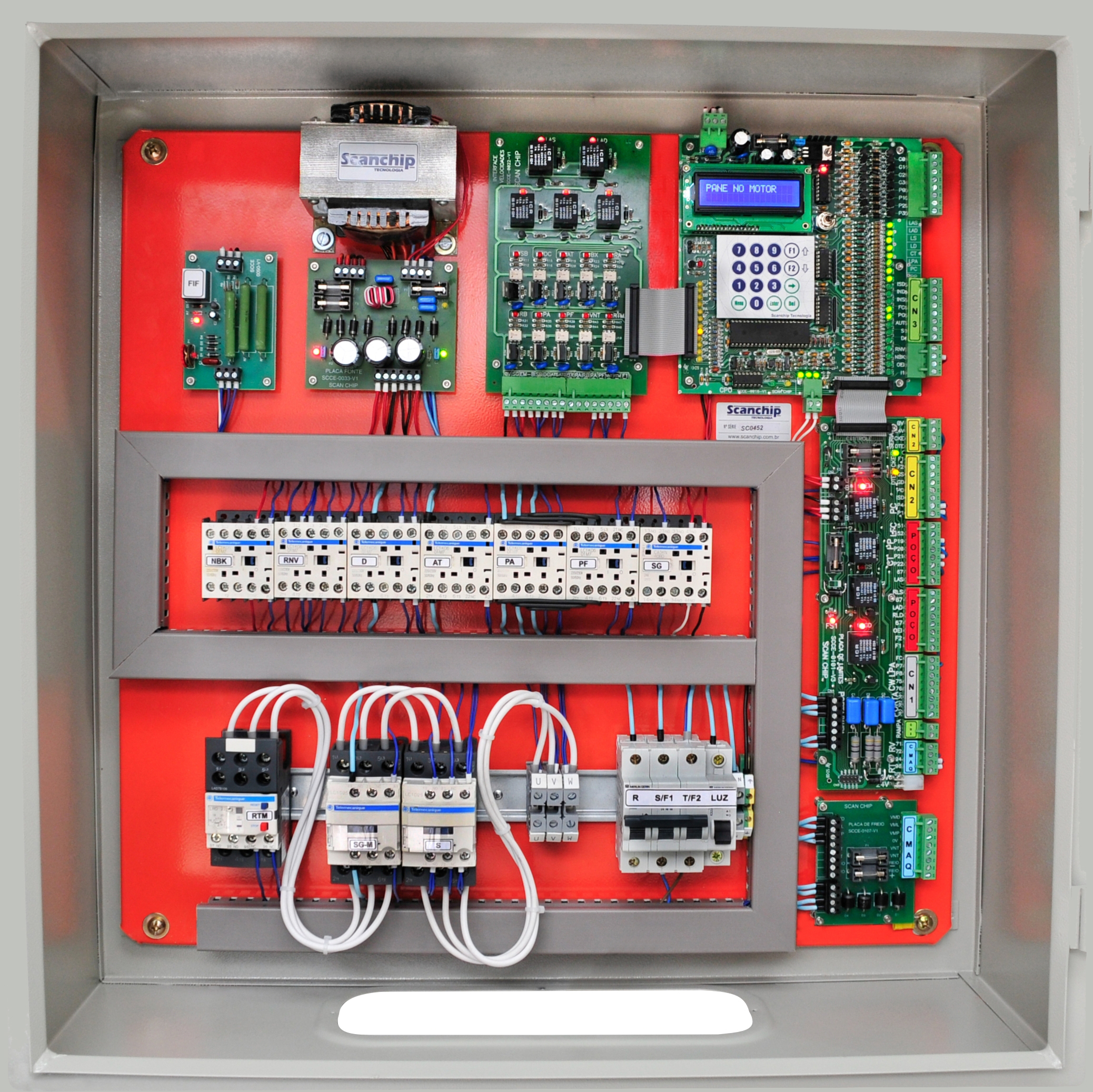 Quadro de comando - Evb Ind. Com. Instalações Industriais Ltda