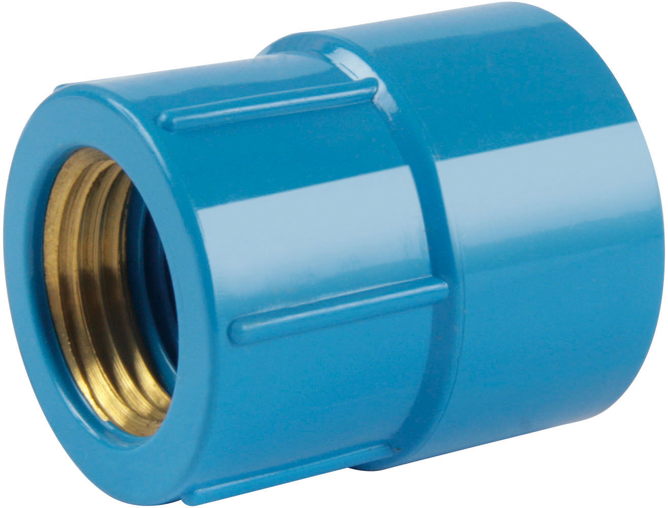 Luva Com Rosca Interna E Externa 1/2 - RETOEDU