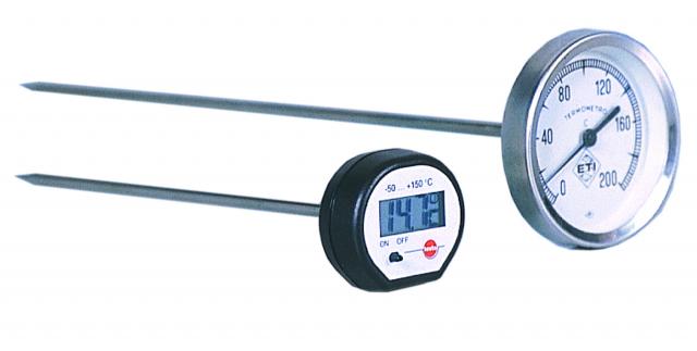 Termometro bimetálico digital - Albatherm Indústria e Comércio Ltda