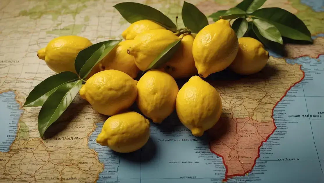 Exportação Brasileira de Limão para Argentina Cresce pelo Paraguai