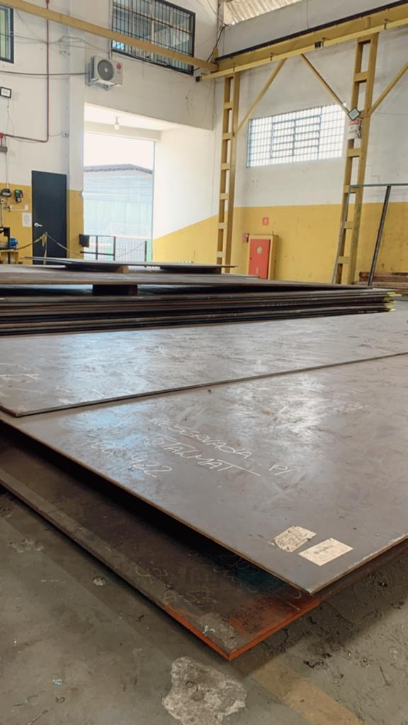 CHAPA CALANDRADA - Solucões Industriais