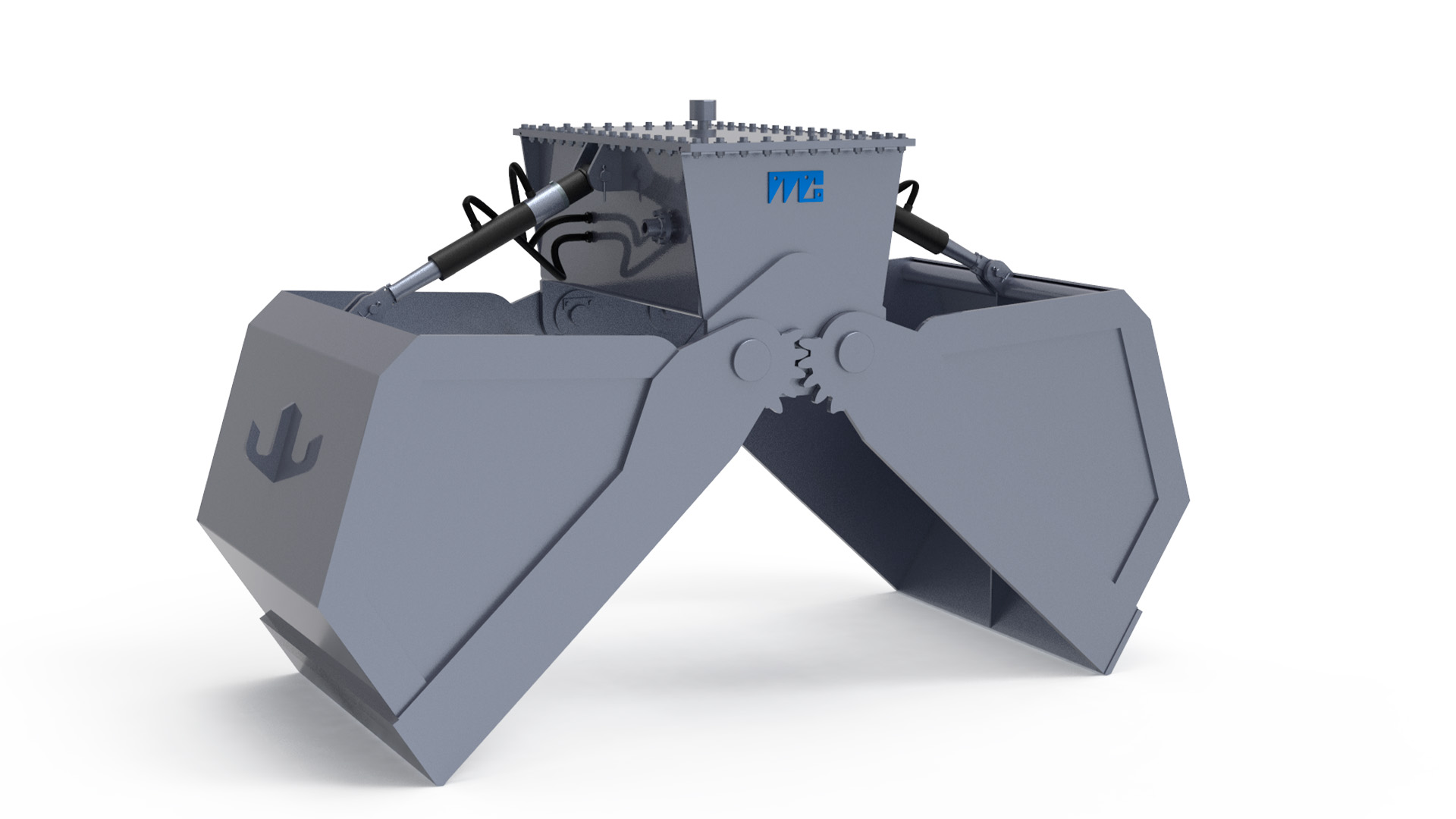 Clam Shell Para Carregamento De Minérios - Soluções Industriais
